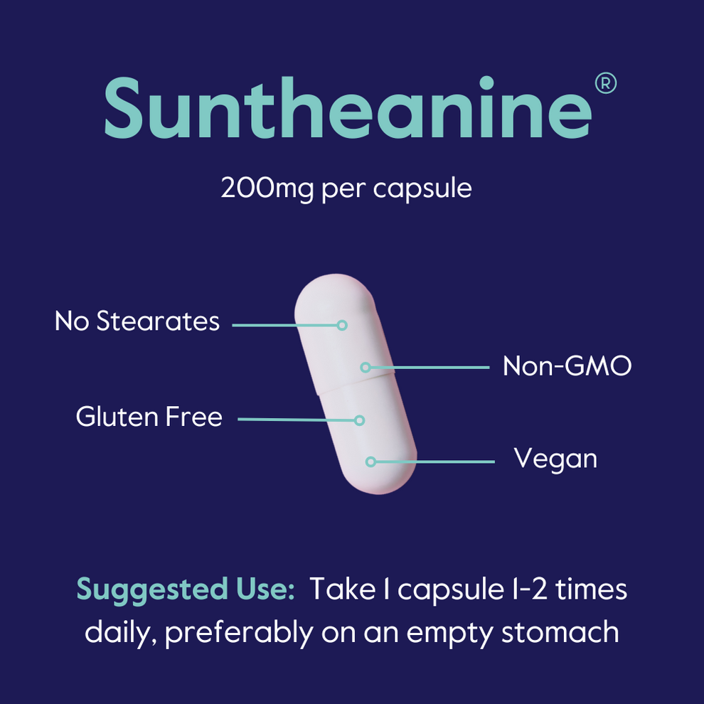 Bestvite's L-Theanine 200mg (60 Vegetarian Capsules) – Bestvite.com